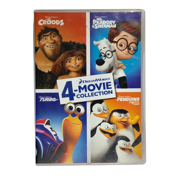 Dreamworks | Media | Dreamworks 4 Movies The Croods Peabody Sherman ...